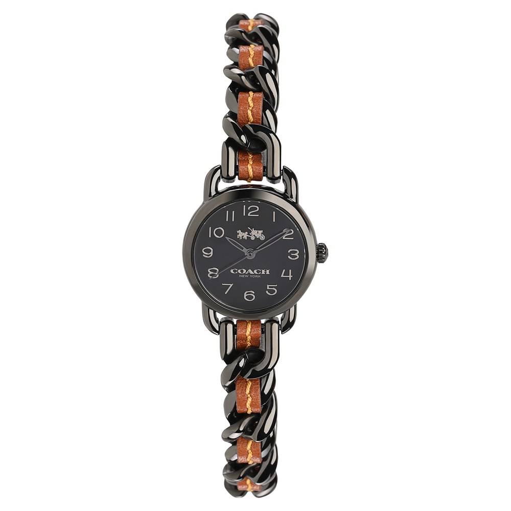 Buy Online Coach Quartz Analog Black Dial Watch for Women ...
