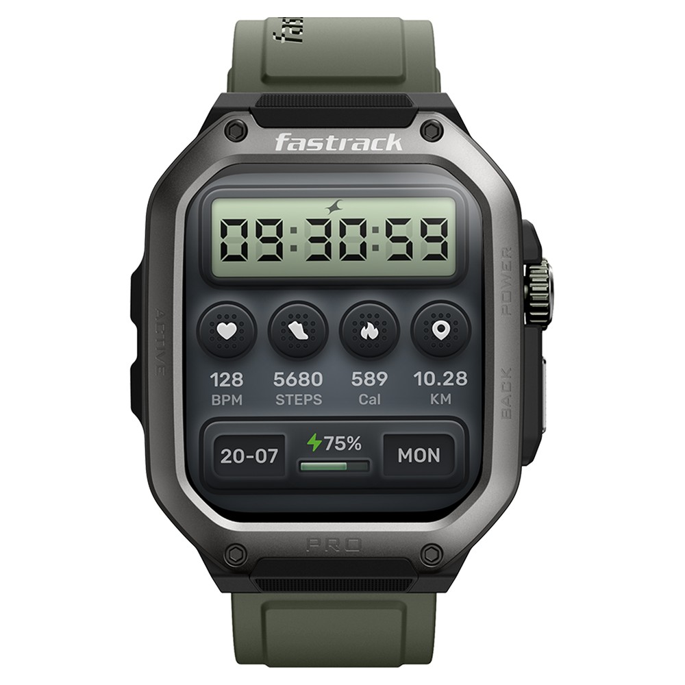 Buy Online Fastrack Active Pro with 4.69 cm AMOLED Display and AOD ...