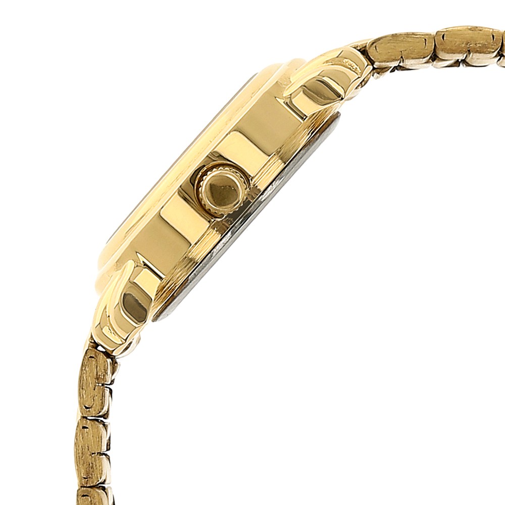 Buy Online Titan Quartz Analog Champagne Dial Stainless Steel Strap ...