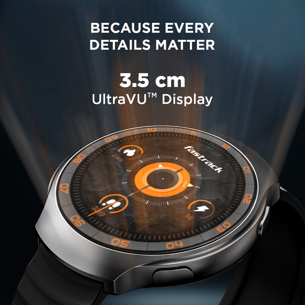 Buy Online Fastrack VOX CirQ Smartwatch 3.5CM Ultra Vu Display, AI ...