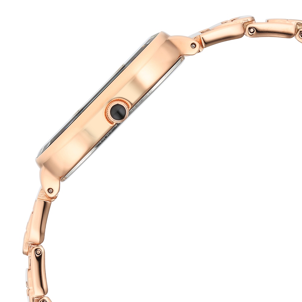 Buy Online Titan Raga Chic Quartz Analog Black Dial Rose Gold Metal ...