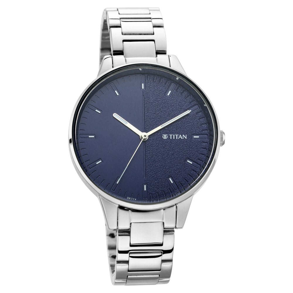 Buy Online Titan Women's Precision Simplicity Watch: Blue Gradient Dial ...