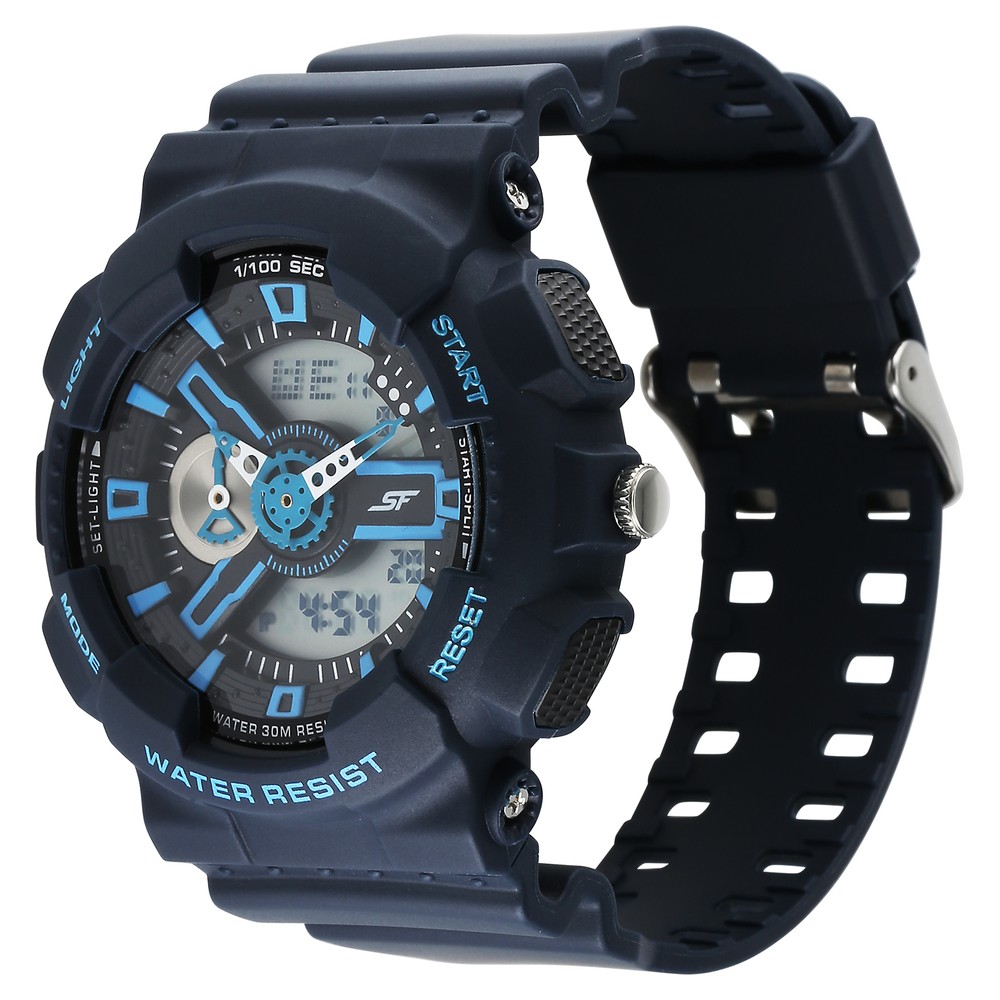 Buy Online Sonata SF Dreamer Series Quartz Digital Analog Digital Blue ...