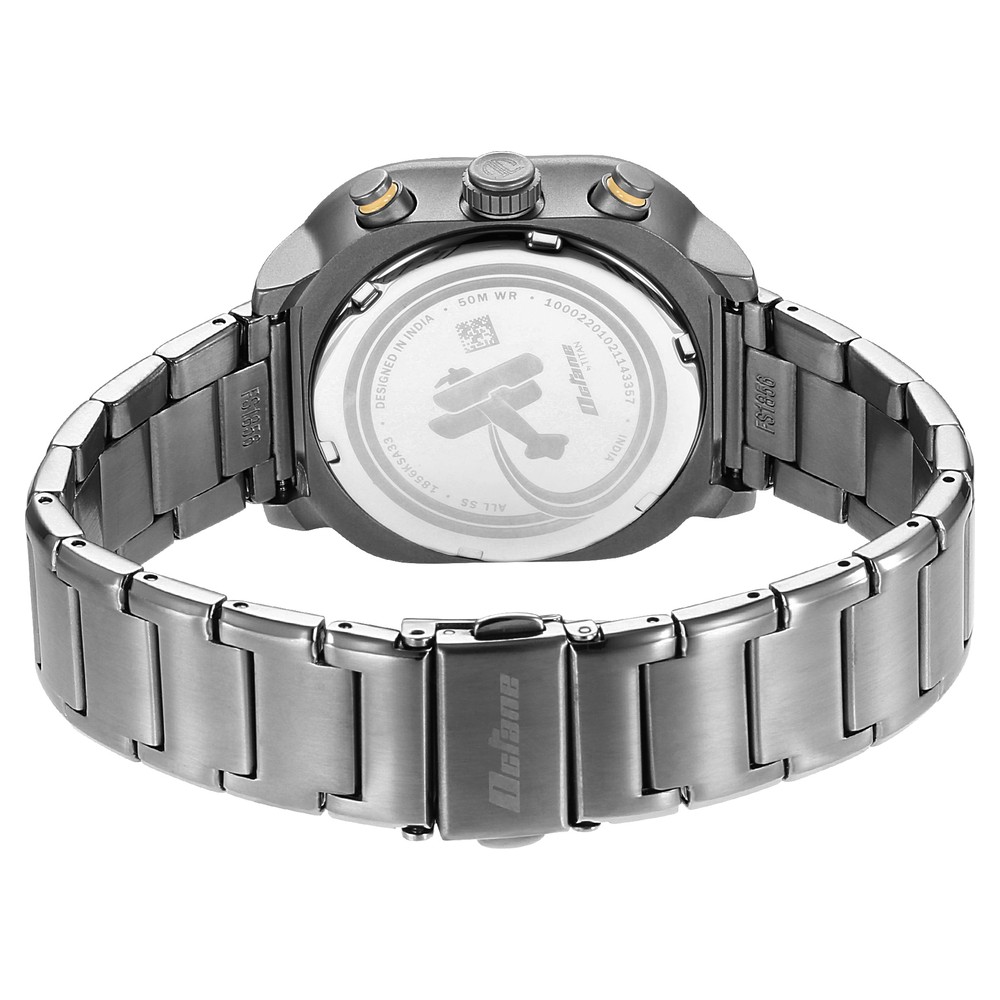 Buy Online Titan Octane Aerobatics Anthracite Dial Chronograph ...