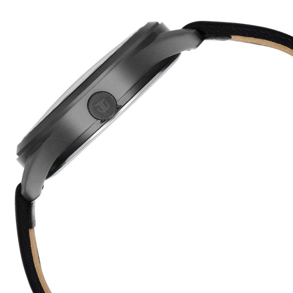 Buy Online Titan Engineer Exclisives Black Dial Analog Leather Strap ...