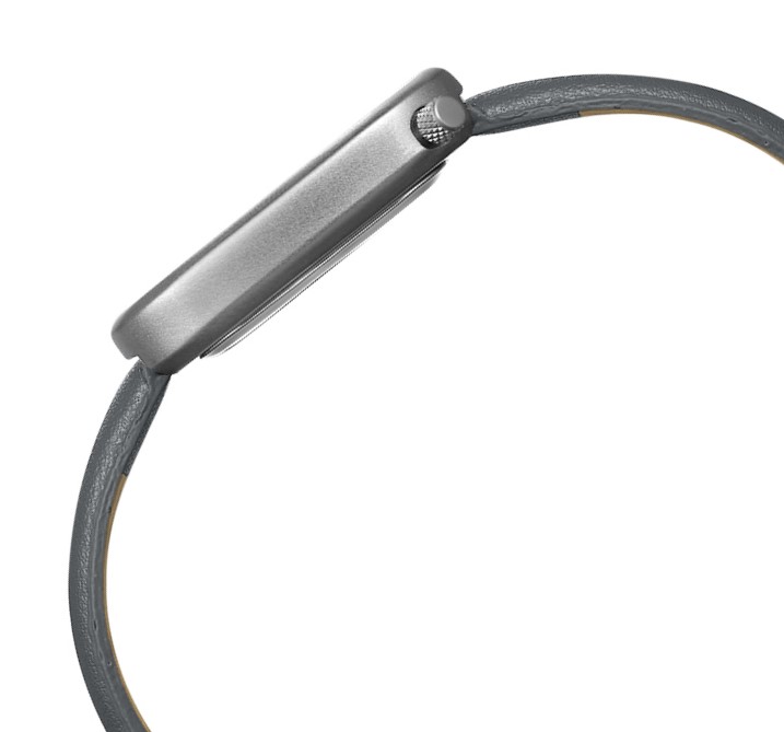 Buy Online Fastrack Vyb Prodigy Quartz Analog Grey Dial Leather Strap ...