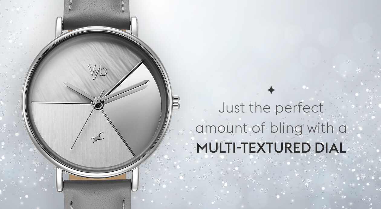 Buy Online Fastrack Vyb Muse Quartz Analog Multicoloured Dial Leather ...