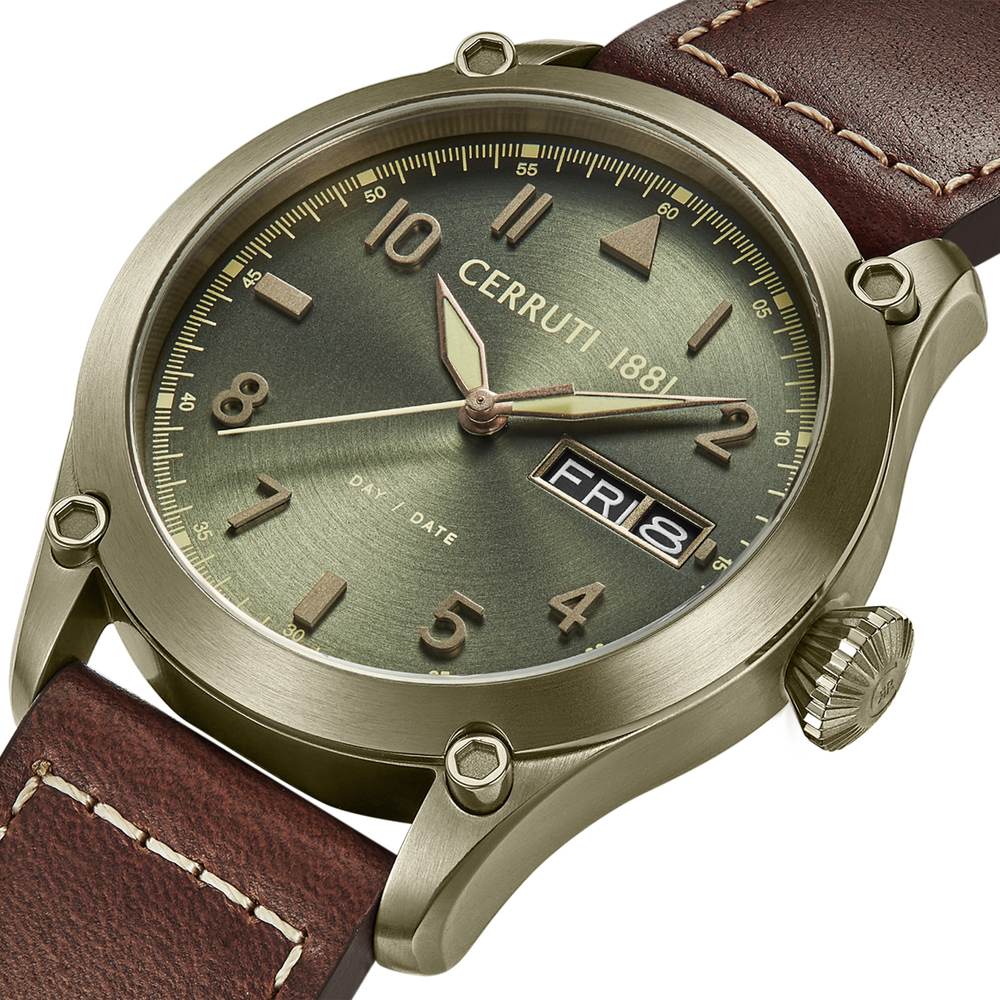 Buy Online Cerruti 1881 Quartz Analog with Day and Date Grey Dial ...