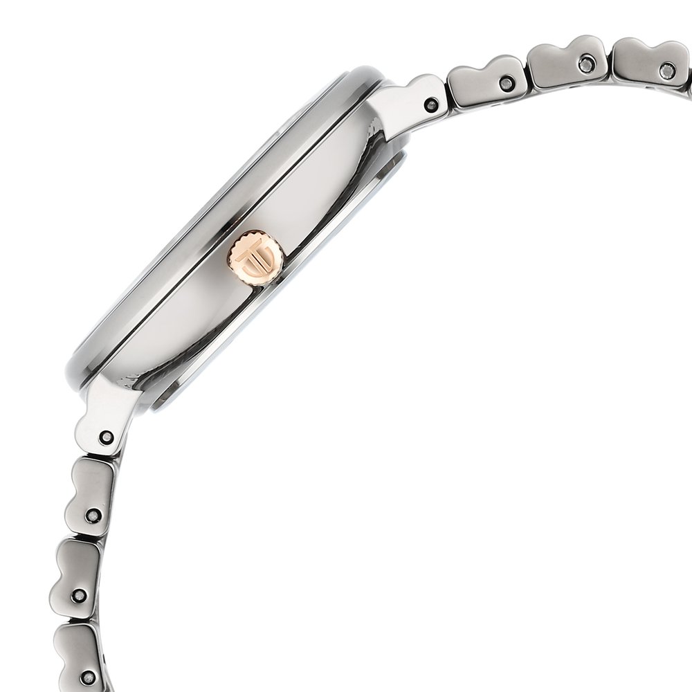 Buy Online Titan Aura Quartz Analog Purple Dial Stainless Steel Strap ...