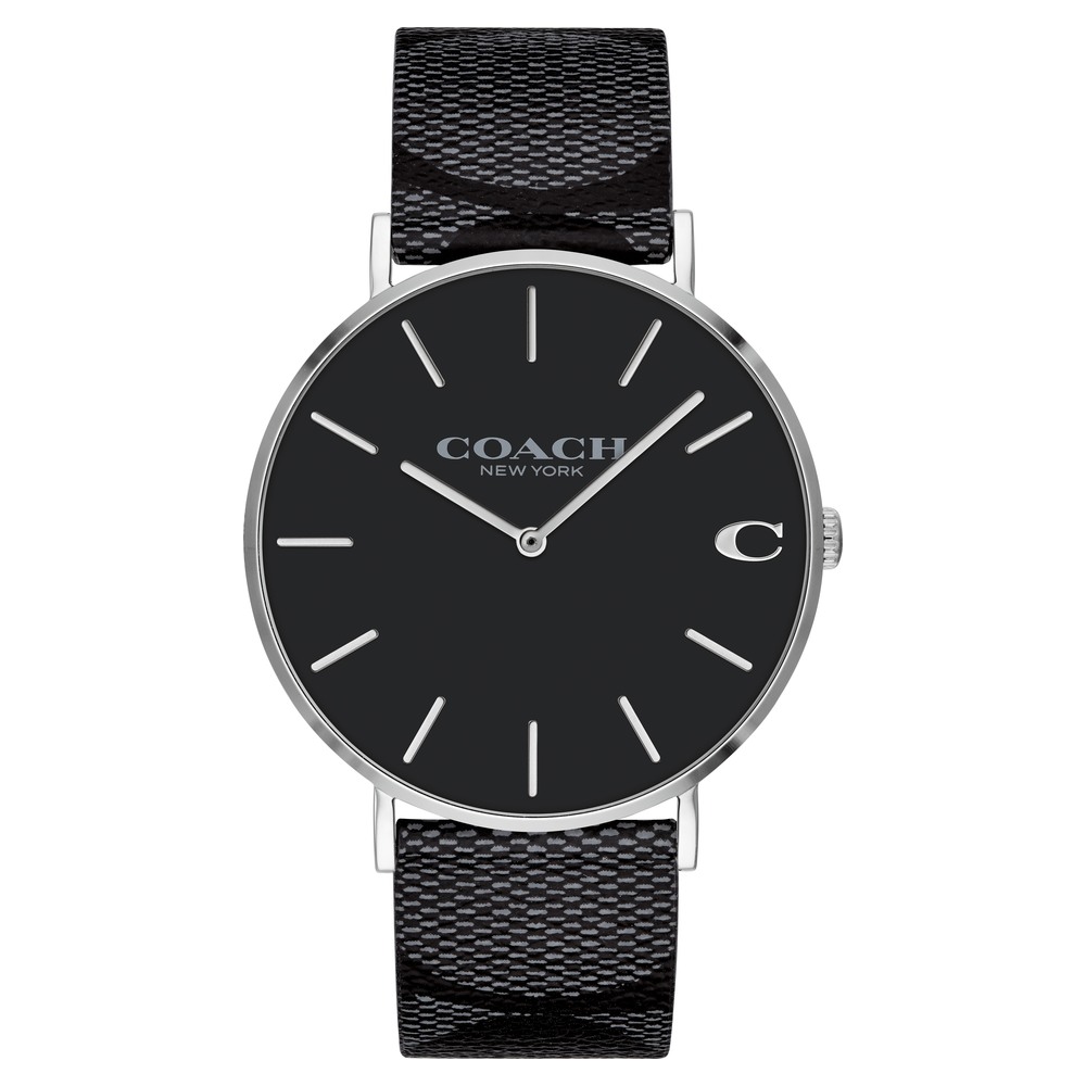 Buy Online Coach Quartz Analog Black Dial Watch for Men - ncco14602157w ...