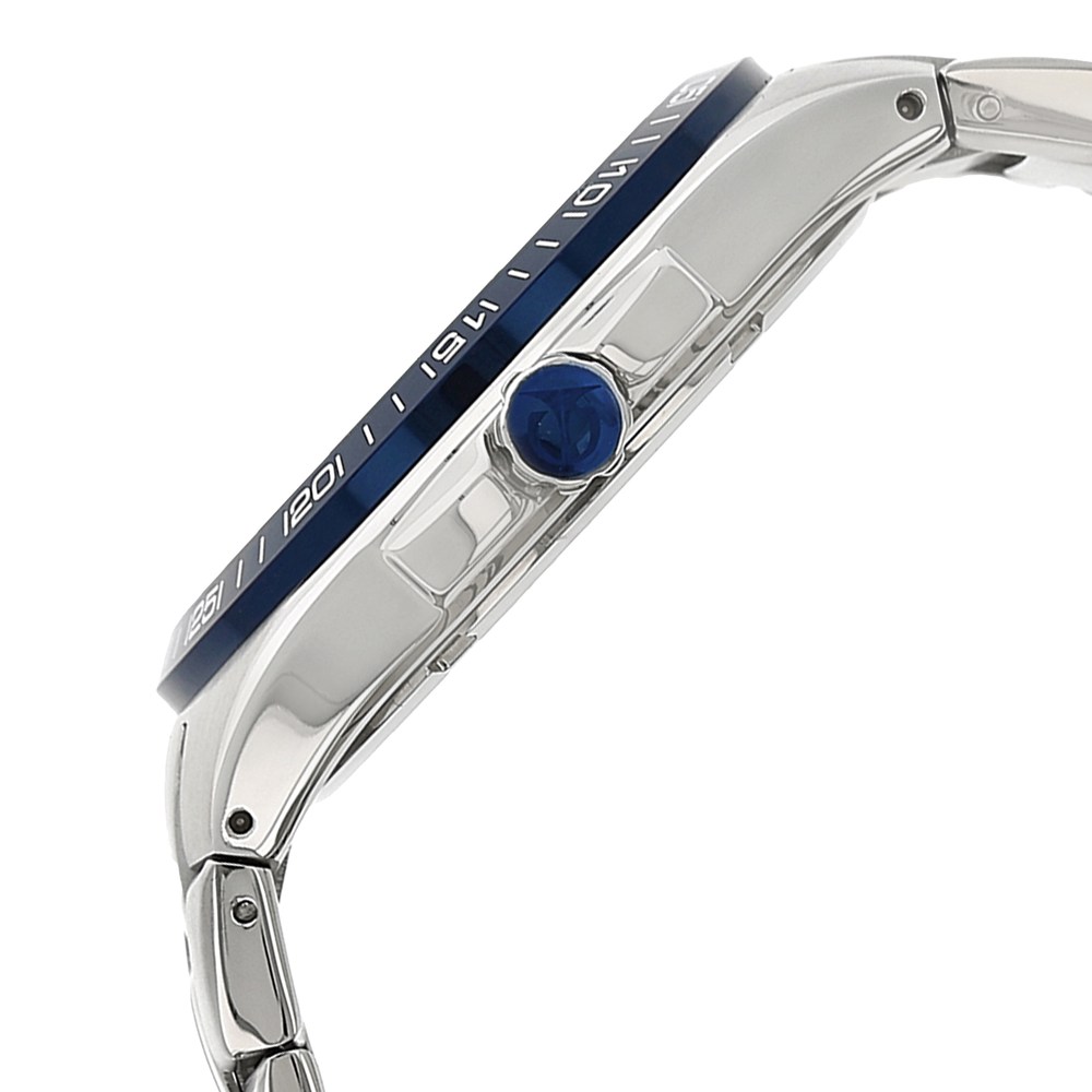 Buy Online Titan Quartz Multifunction Blue Dial Stainless Steel Strap ...