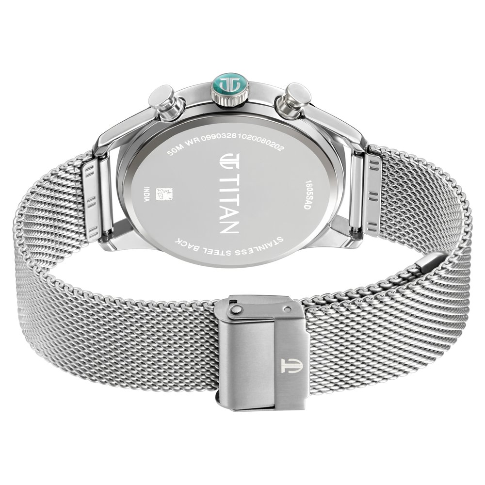 Buy Online Titan Elmnt Analog Stainless Steel Strap watch for Men ...