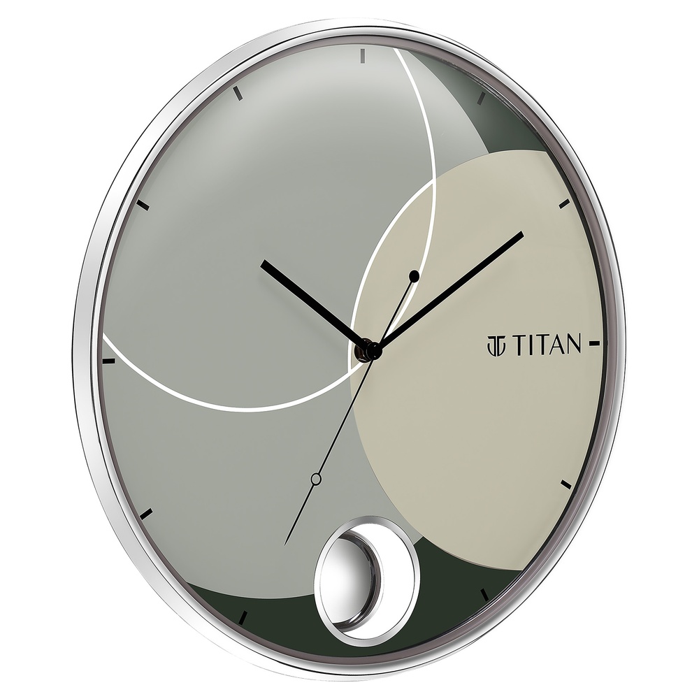Buy Online Titan's Modern Classic 35 cm Pendulum Clock: Silent, Clear ...