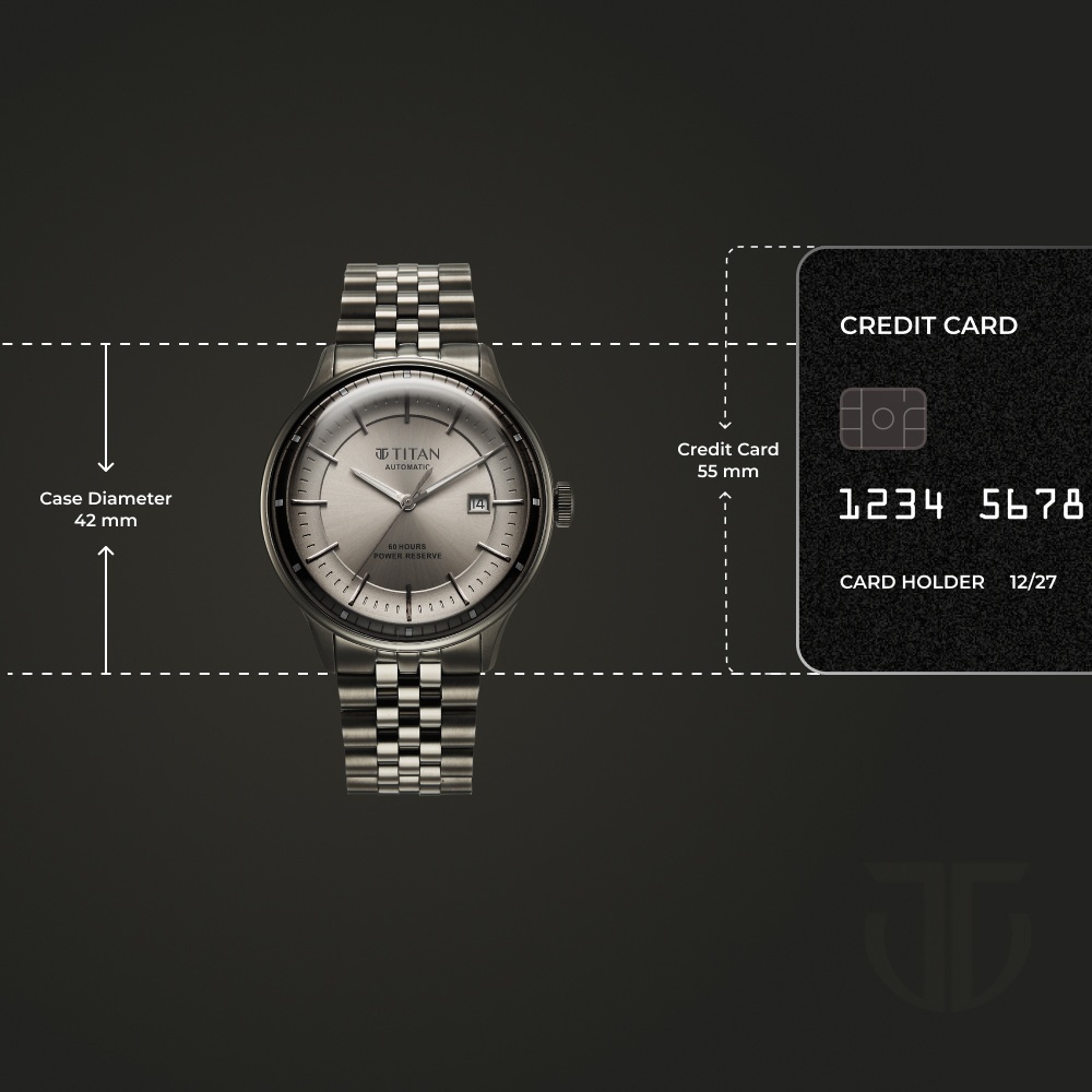 Buy Online Titan Weekender 60 Hours Power Reserve Concealed Automatic ...