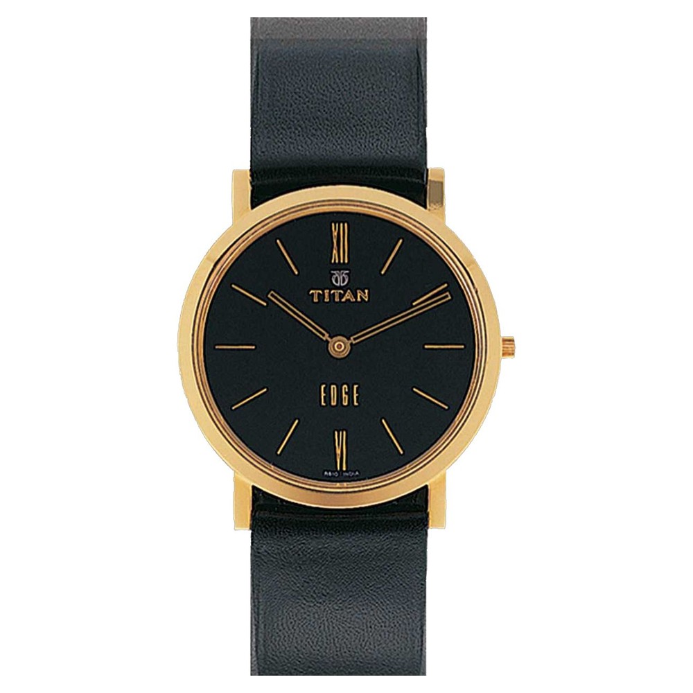 Buy Online Titan Quartz Analog Black Dial Watch for Men - nd679yl02 | Titan
