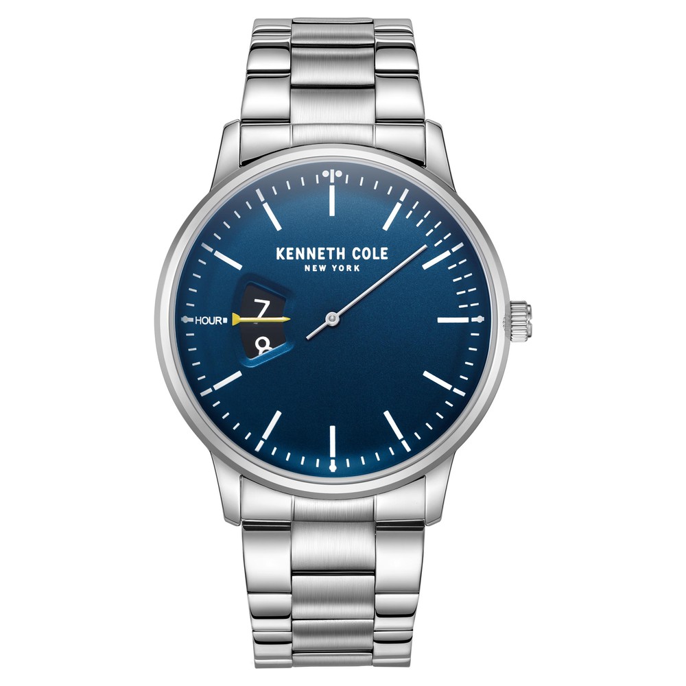 Buy Online Kenneth Cole Analog Blue Dial Watch for Men - kcwgh2221101mn ...