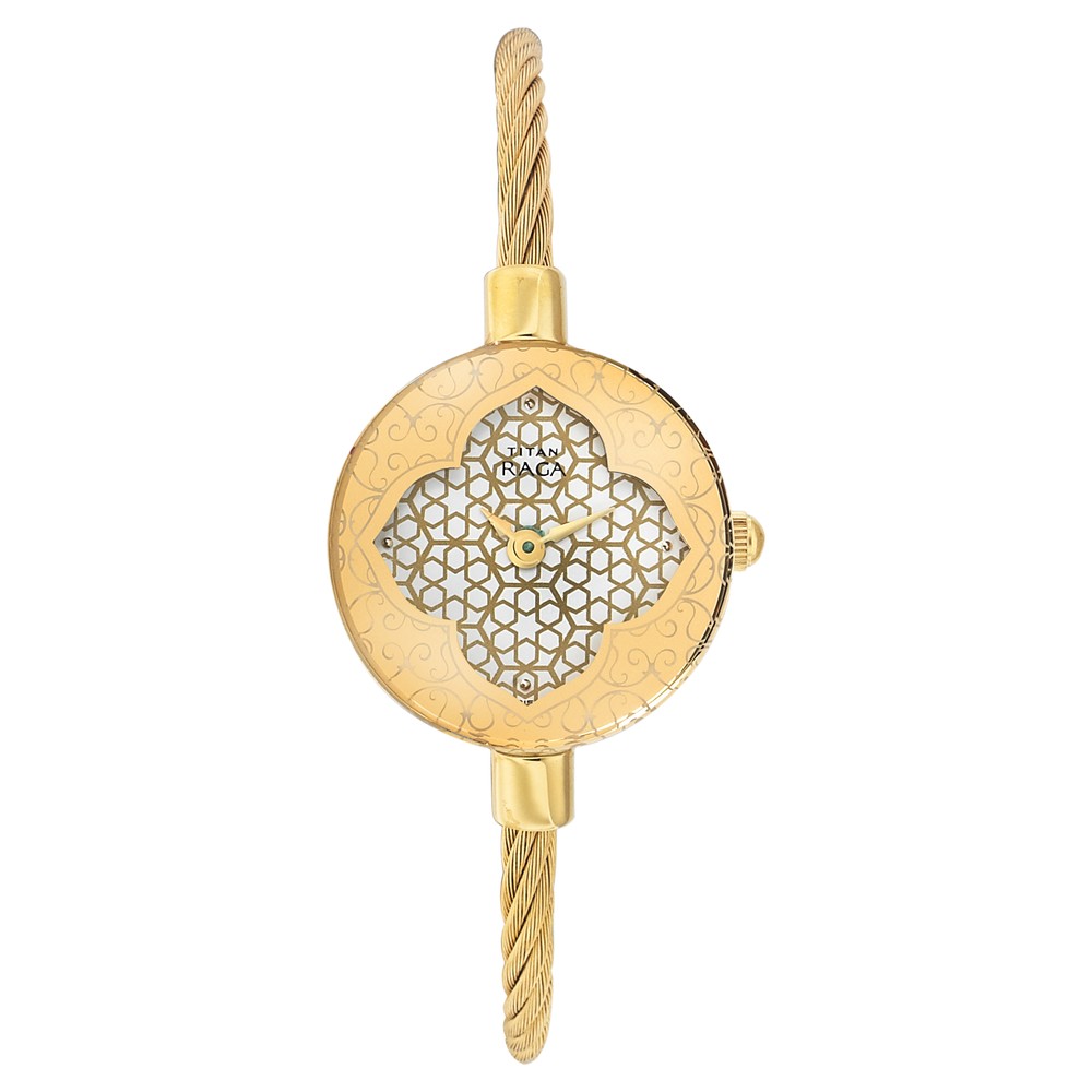 Buy Online Titan Quartz Analog White Dial Watch for Women - 2493ym01 ...