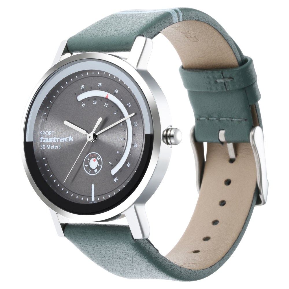Buy Online Fastrack Wear Your Look Quartz Analog with Day and Date Grey ...