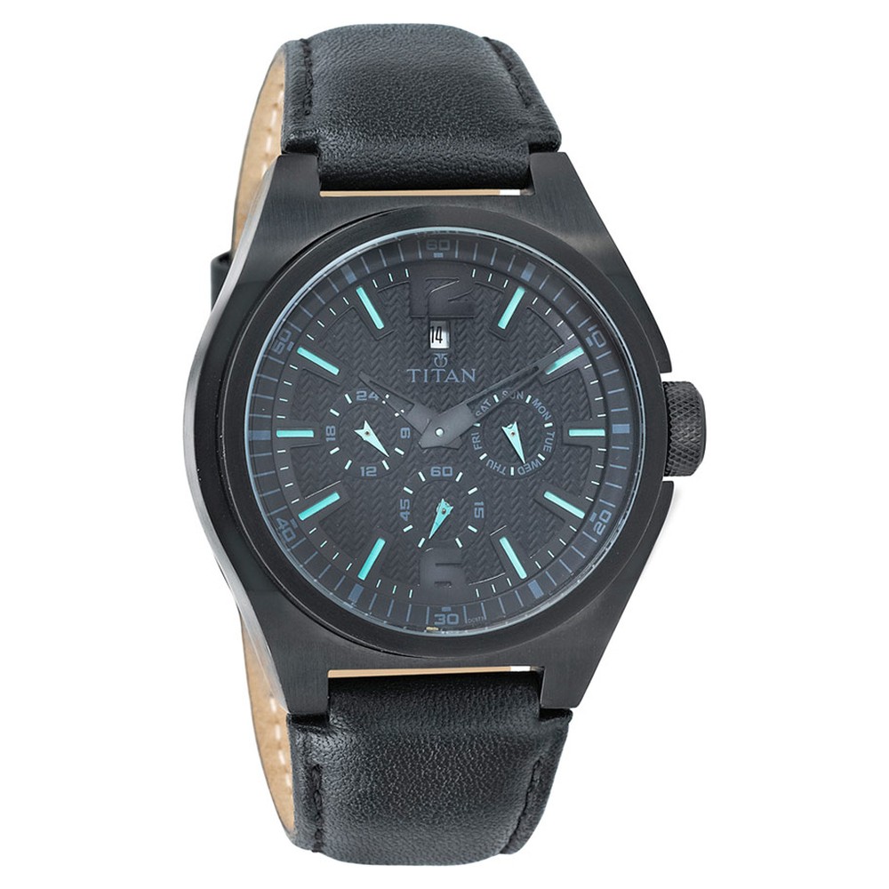 Buy Online Titan Quartz Analog with Date Grey Dial Watch for Men ...