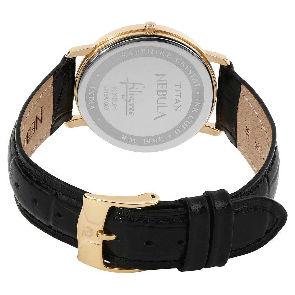 Buy Online Titan Nebula Filigree 18k Gold Analog Diamond Studded ...