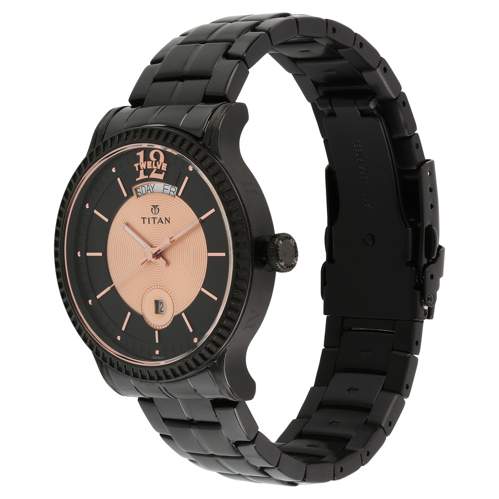 Buy Online Titan Regalia Sovereign Quartz Analog with Day and Date ...