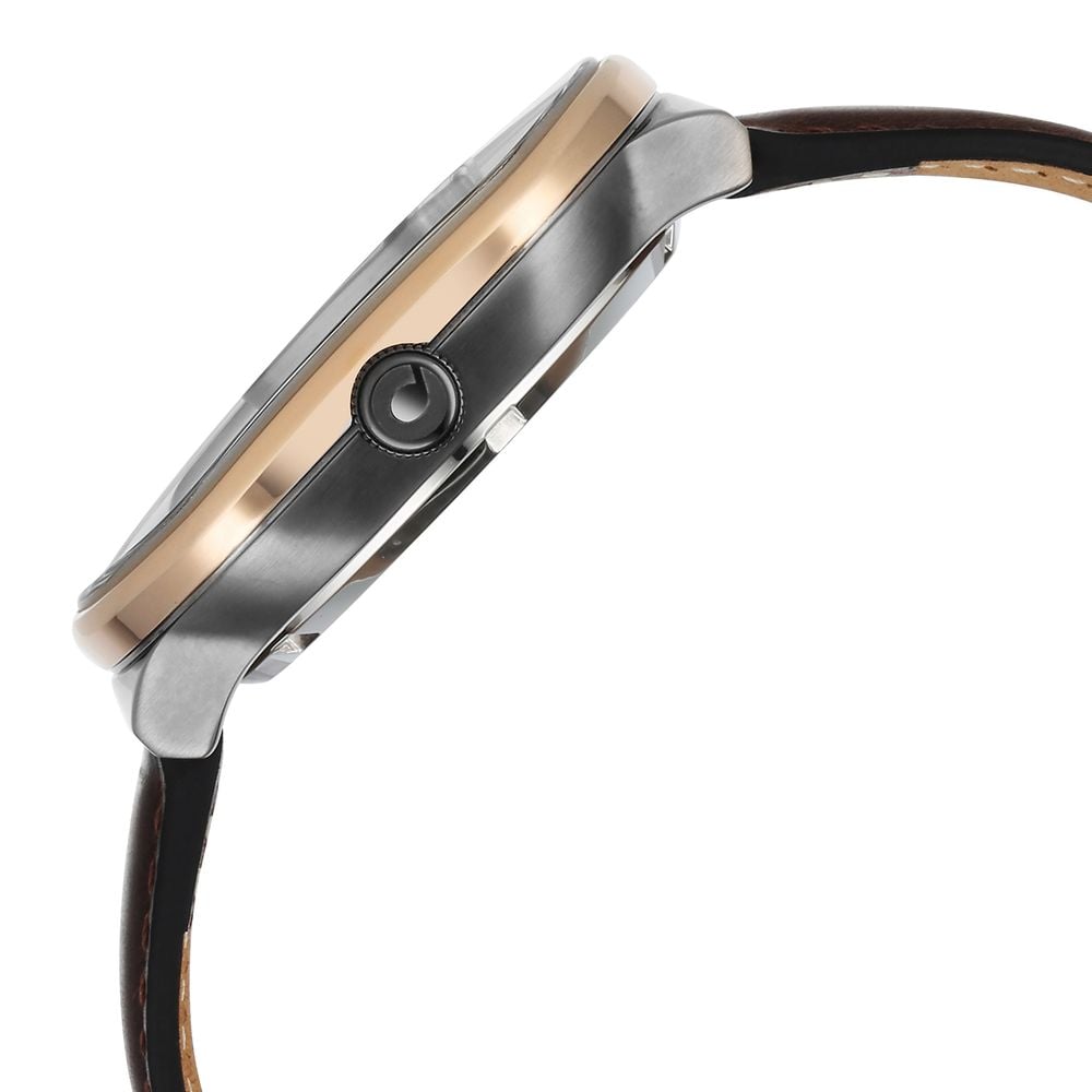 Buy Online Titan Techno Beats Anthracite Dial Automatic Leather Strap ...