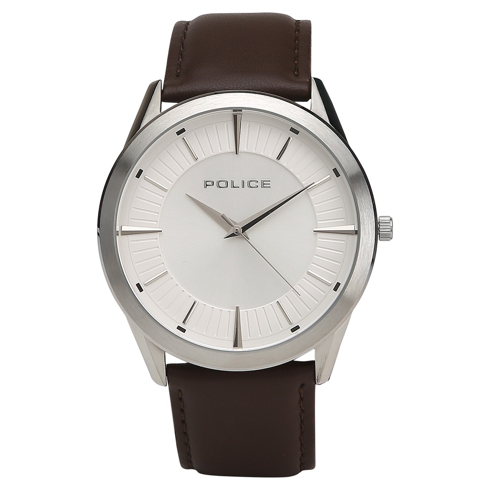 Buy Online Police Analog Silver Dial Watch for Men - ndpl15967js04aw ...