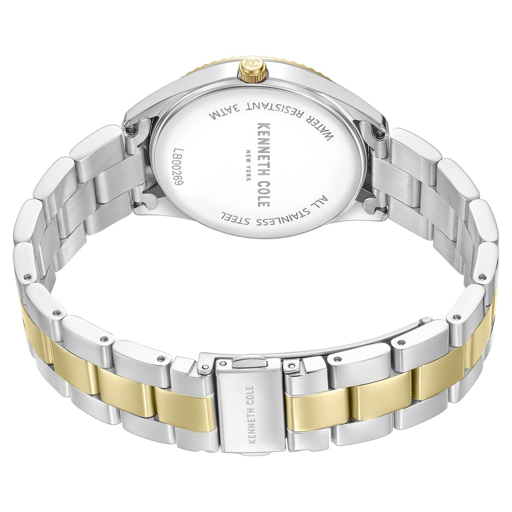 Buy Online Kenneth Cole Quartz Analog Green dial Stainless Steel Strap ...
