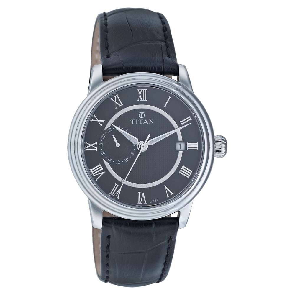 Buy Online Titan Quartz Multifunction Black Dial Watch for Men ...