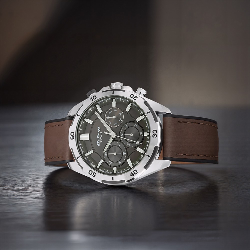 Buy Online Titan Octane Hyper Lume Black Dial Quartz Multifunction ...