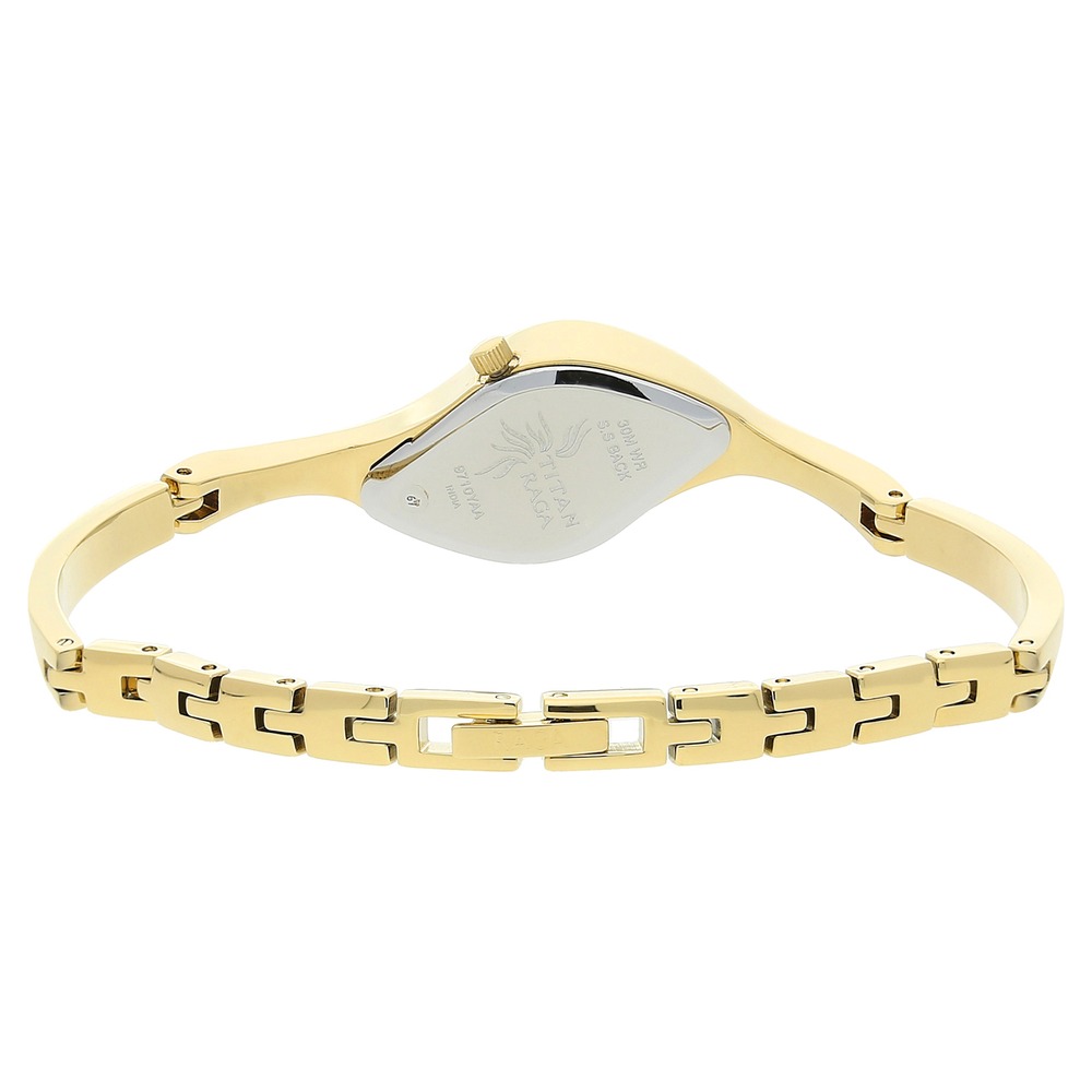 Buy Online Titan Raga White Dial Women Watch With Metal Strap ...