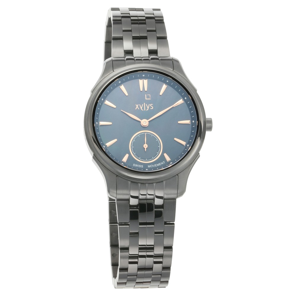 Buy Online Xylys Swiss Analog Black Stainless Steel Strap Mother of ...