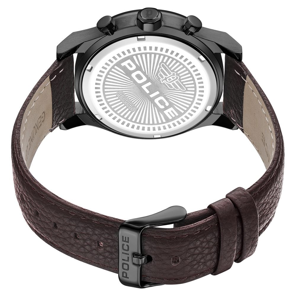 Buy Online Police Maroon Dial Quartz Multifunction Watch for Men ...