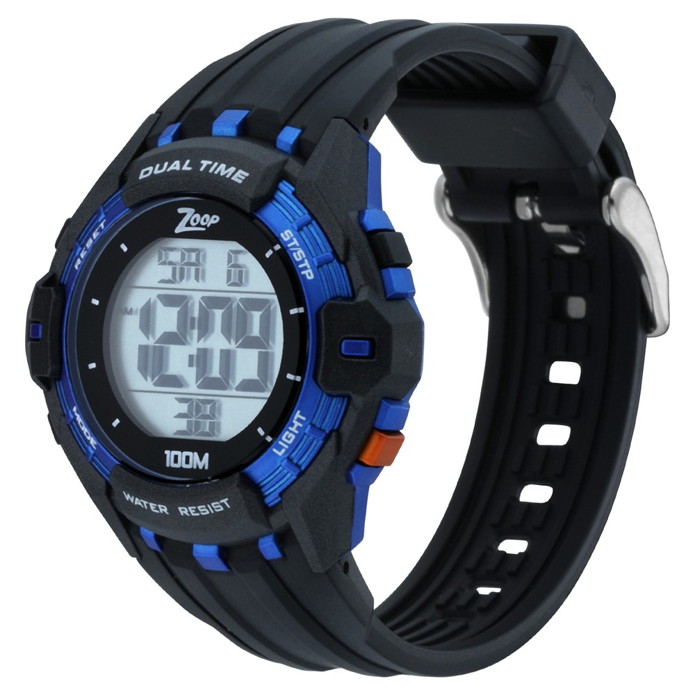 Buy Online Zoop Digital Watch with Digital Dial & Black Strap for Boys ...