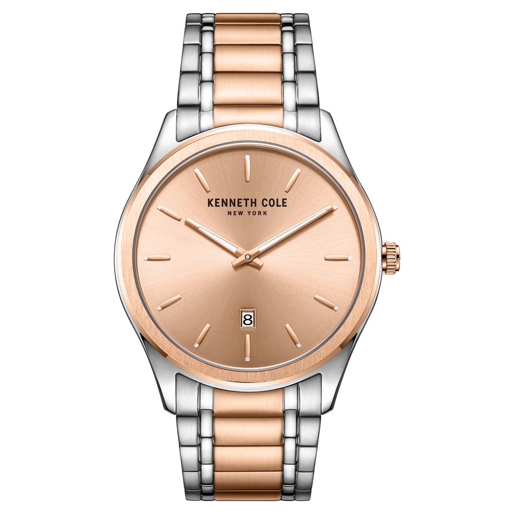 Buy Online Kenneth Cole Analog Rose Gold Dial Watch for Men ...