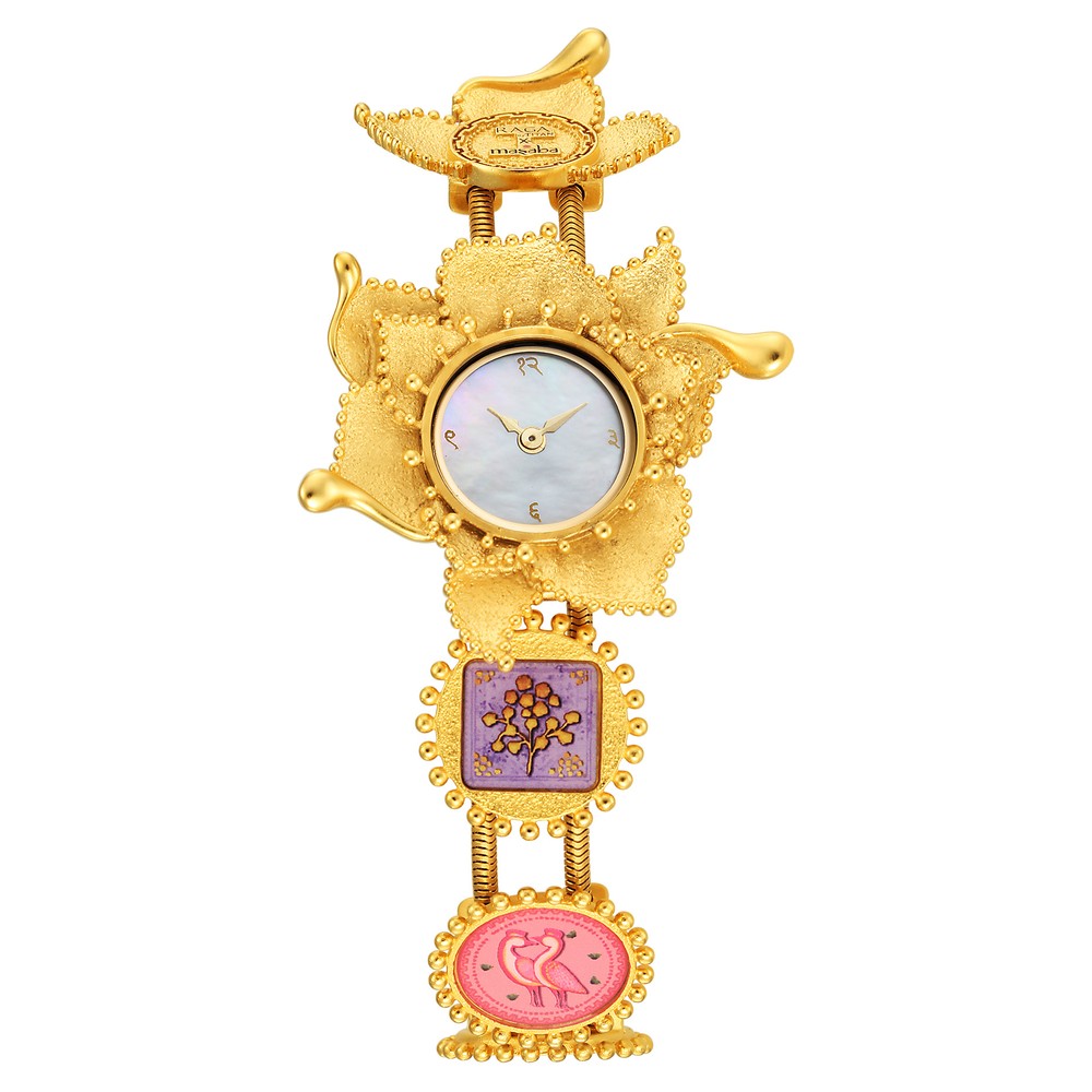 Buy Online Titan Raga X Masaba Mother Of Pearl Dial Women Watch With ...