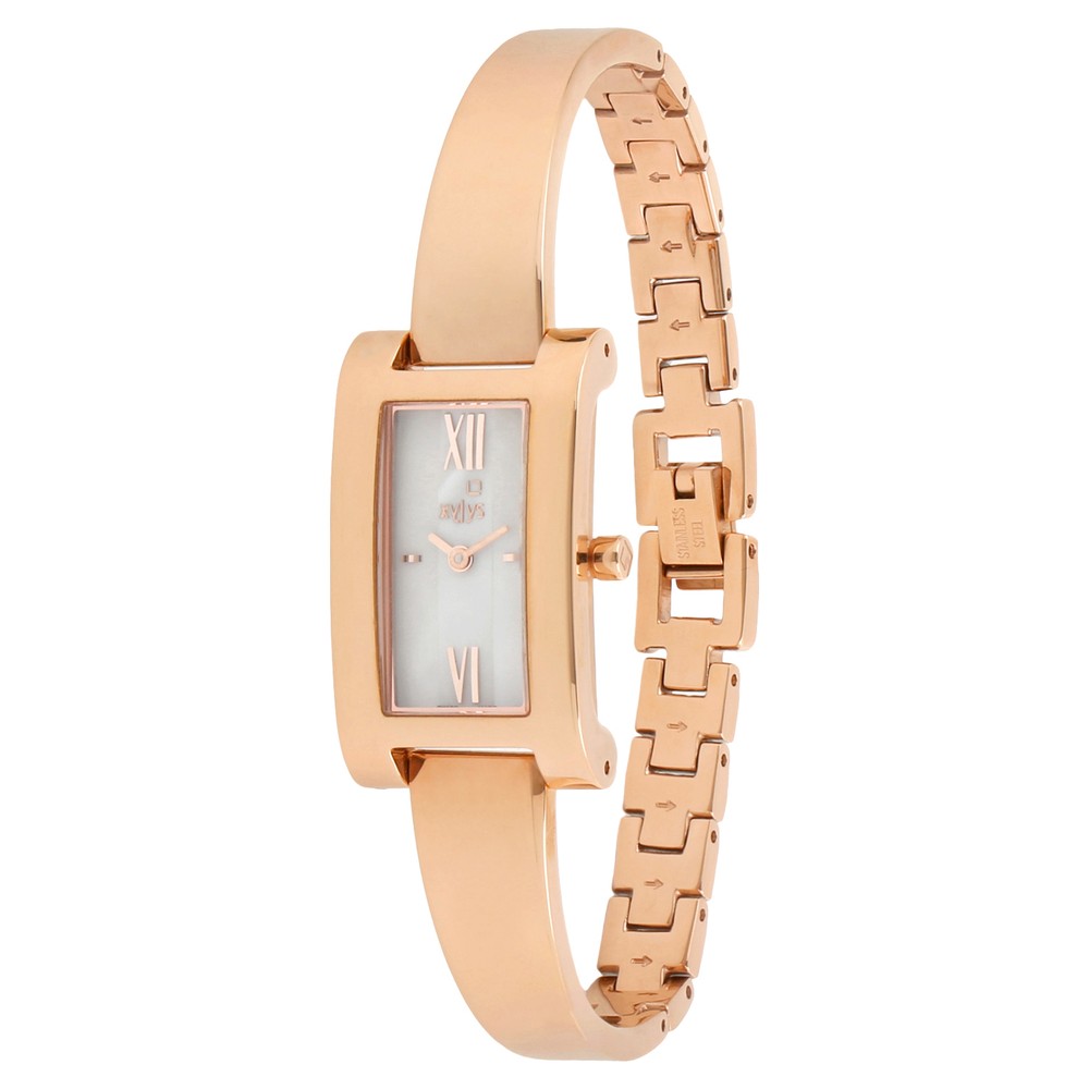 Buy Online Xylys Swiss Analog Rose Gold Stainless Steel Strap and ...