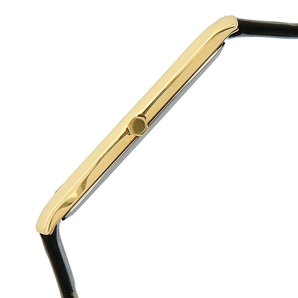 Buy Online Titan Edge Silver Tonneau Dial Analog Leather Strap watch ...