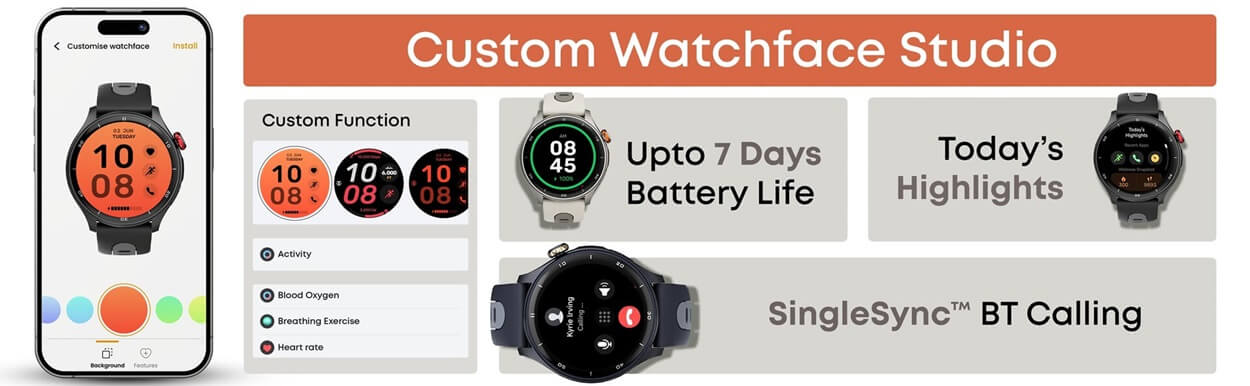 Buy Online Titan Celestor Advanced GPS & Barometer 3.6 CM AMOLED ...