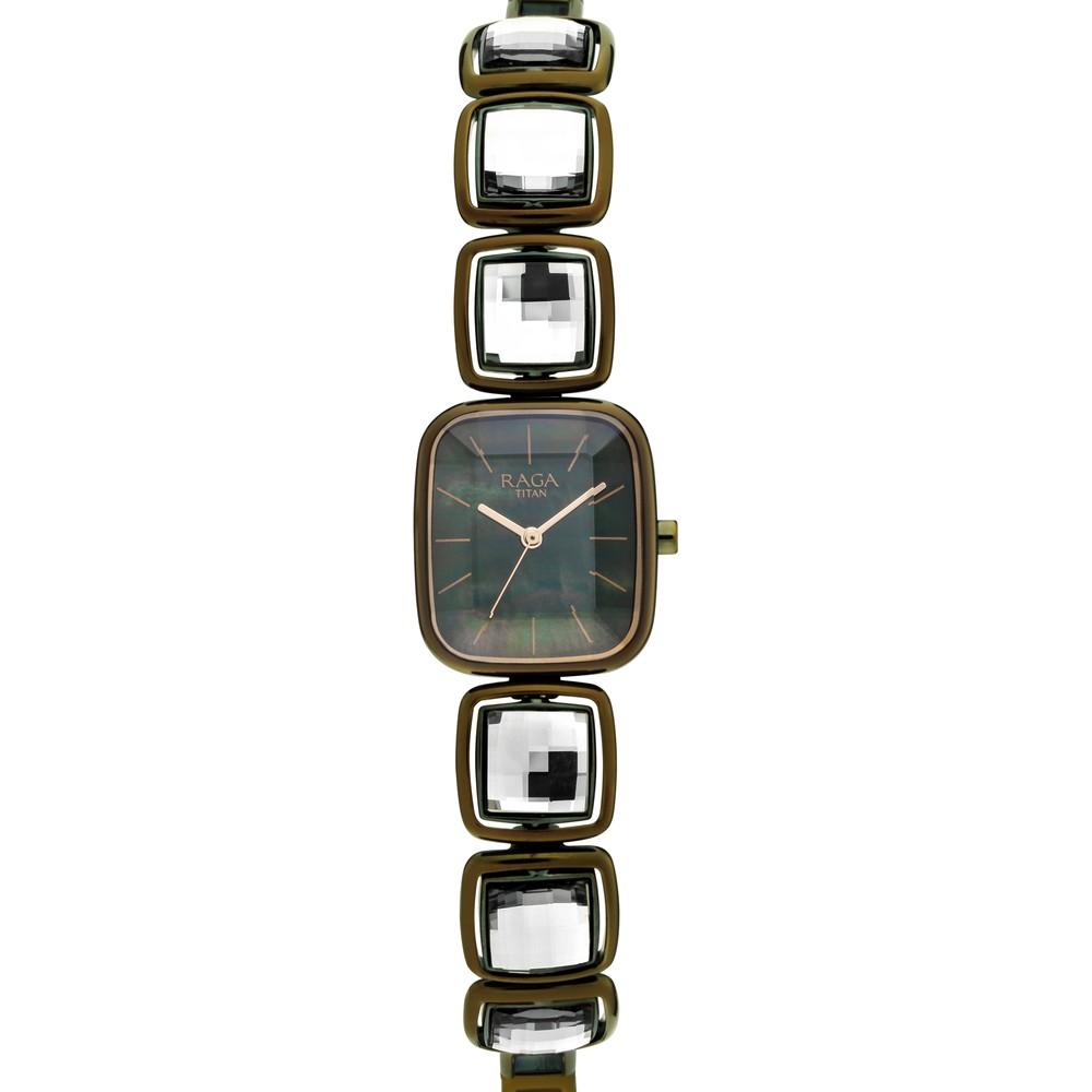 Buy Online Titan Raga Moments Of Joy Quartz Analog Mother of Pearl Dial ...