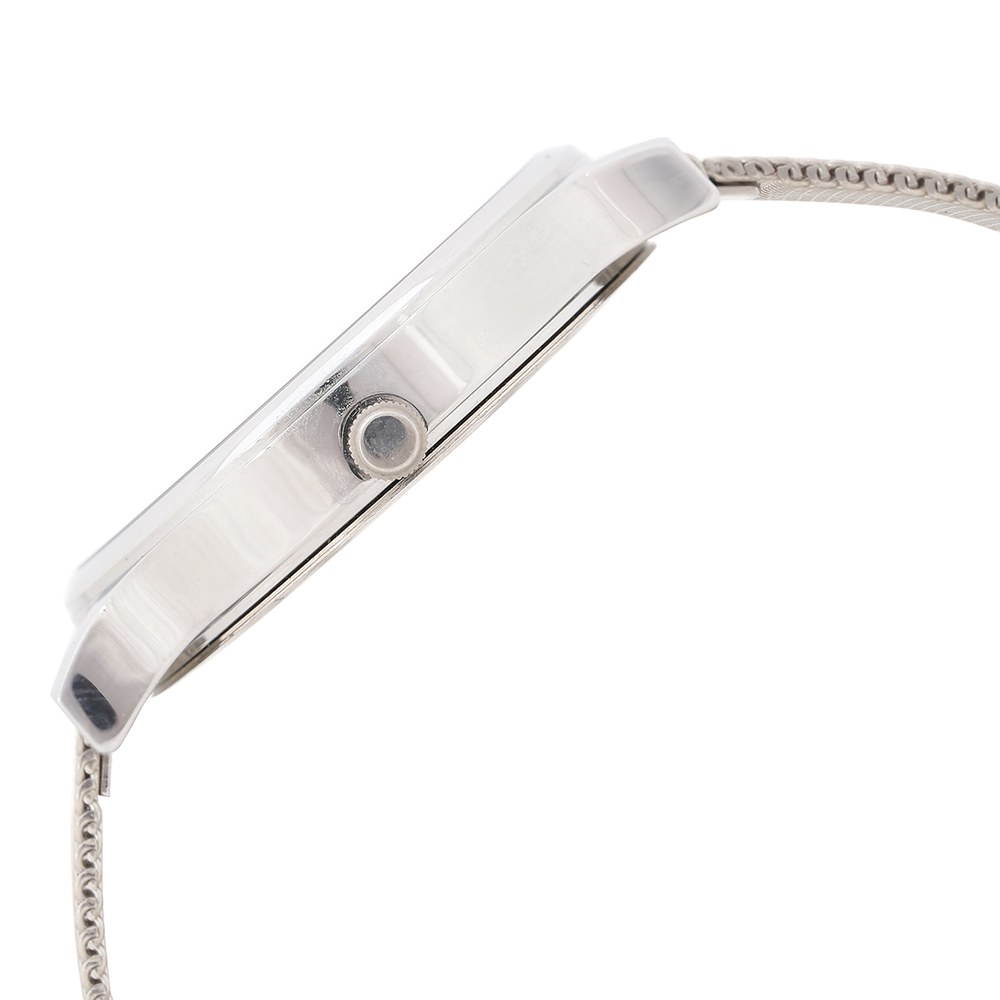 Buy Online Knot Brown Dial Stainless Steel Strap Watch for Men ...