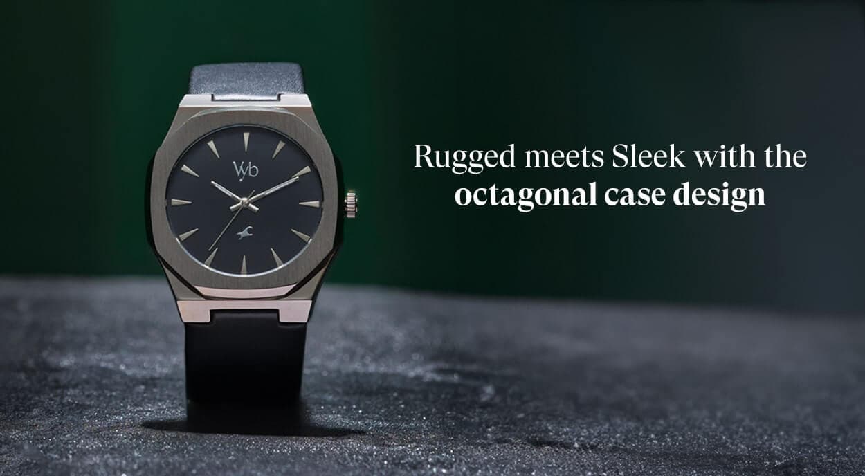 Buy Online Fastrack Vyb Challenger Quartz Analog Black Dial Black Color ...