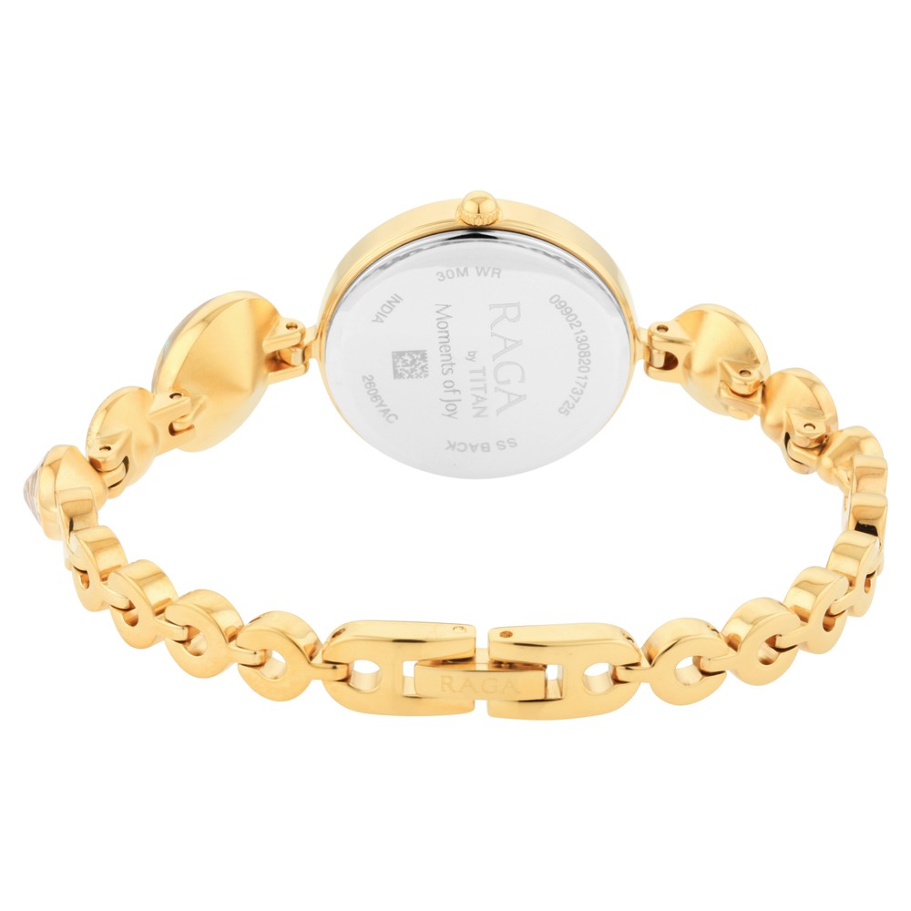 Buy Online Titan Raga Moments Of Joy Quartz Analog Mother of Pearl Dial ...