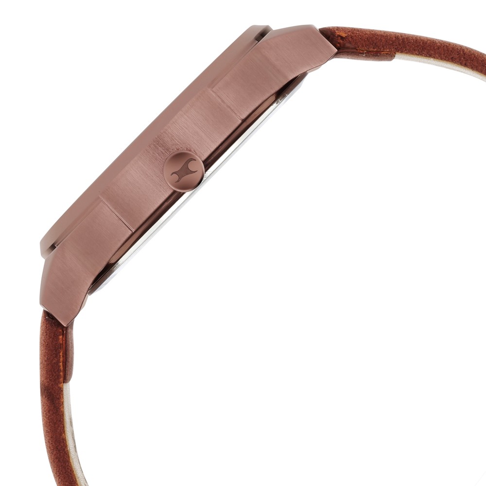 Buy Online Fastrack After Dark Black Dial Leather Strap Watch for Guys ...