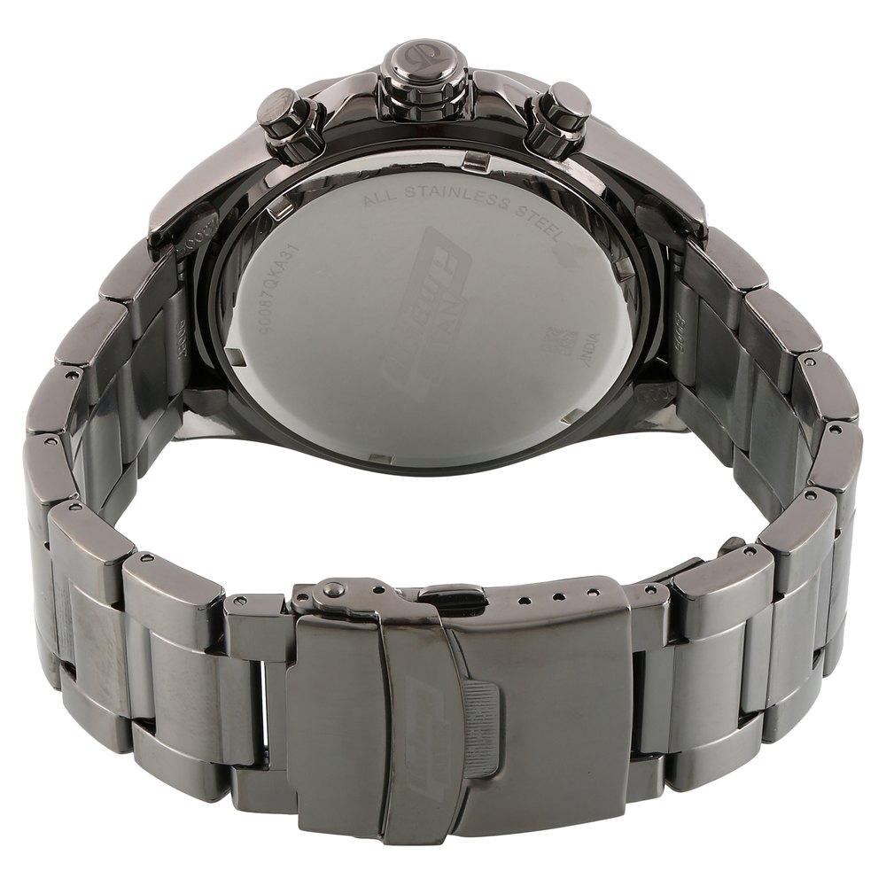 Buy Online Titan Quartz Chronograph Blue Dial Stainless Steel Strap ...