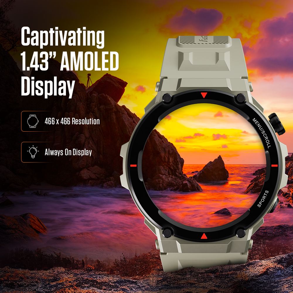 Buy Online Fastrack Xtreme Pro with 3.6 cm AMOLED Display, Rugged ...