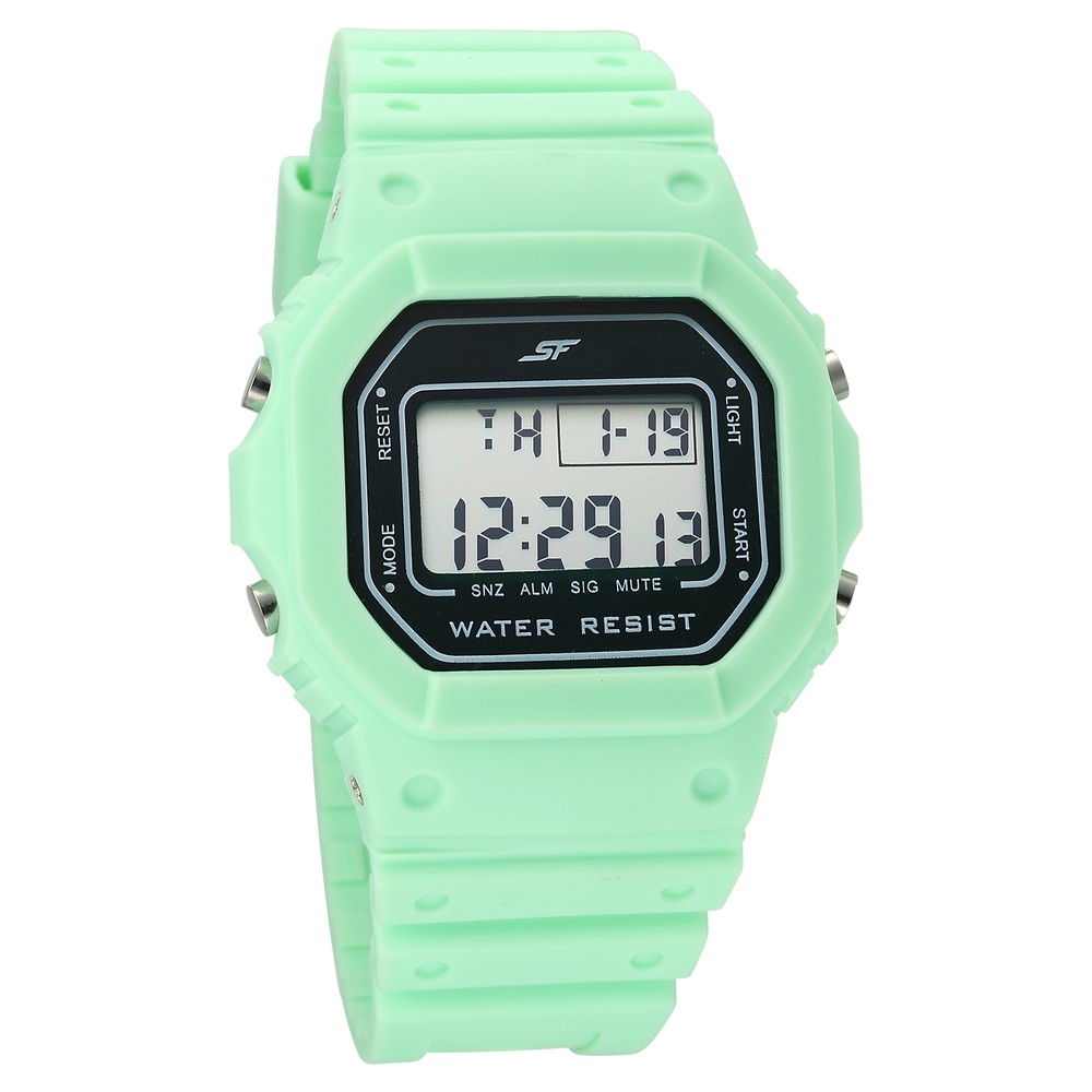 Buy Online SF Hexa Digital Dial Unisex Watch With Polyurethane Strap ...