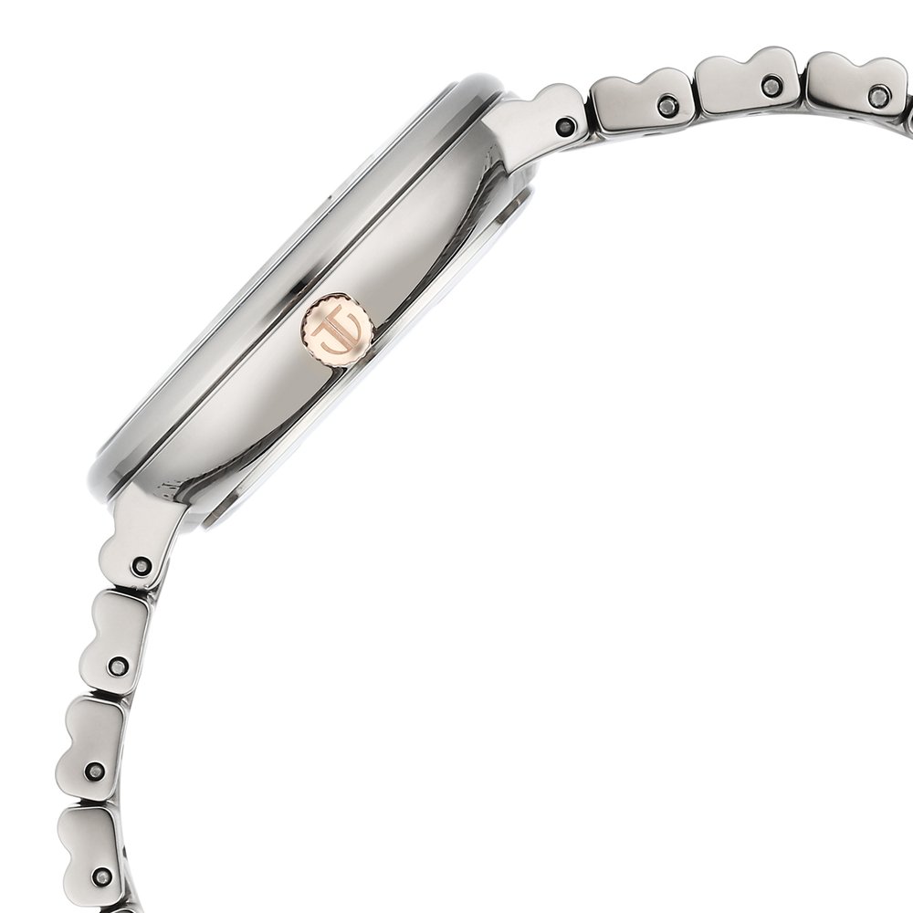 Buy Online Titan Aura Quartz Analog Grey Dial Stainless Steel Strap ...