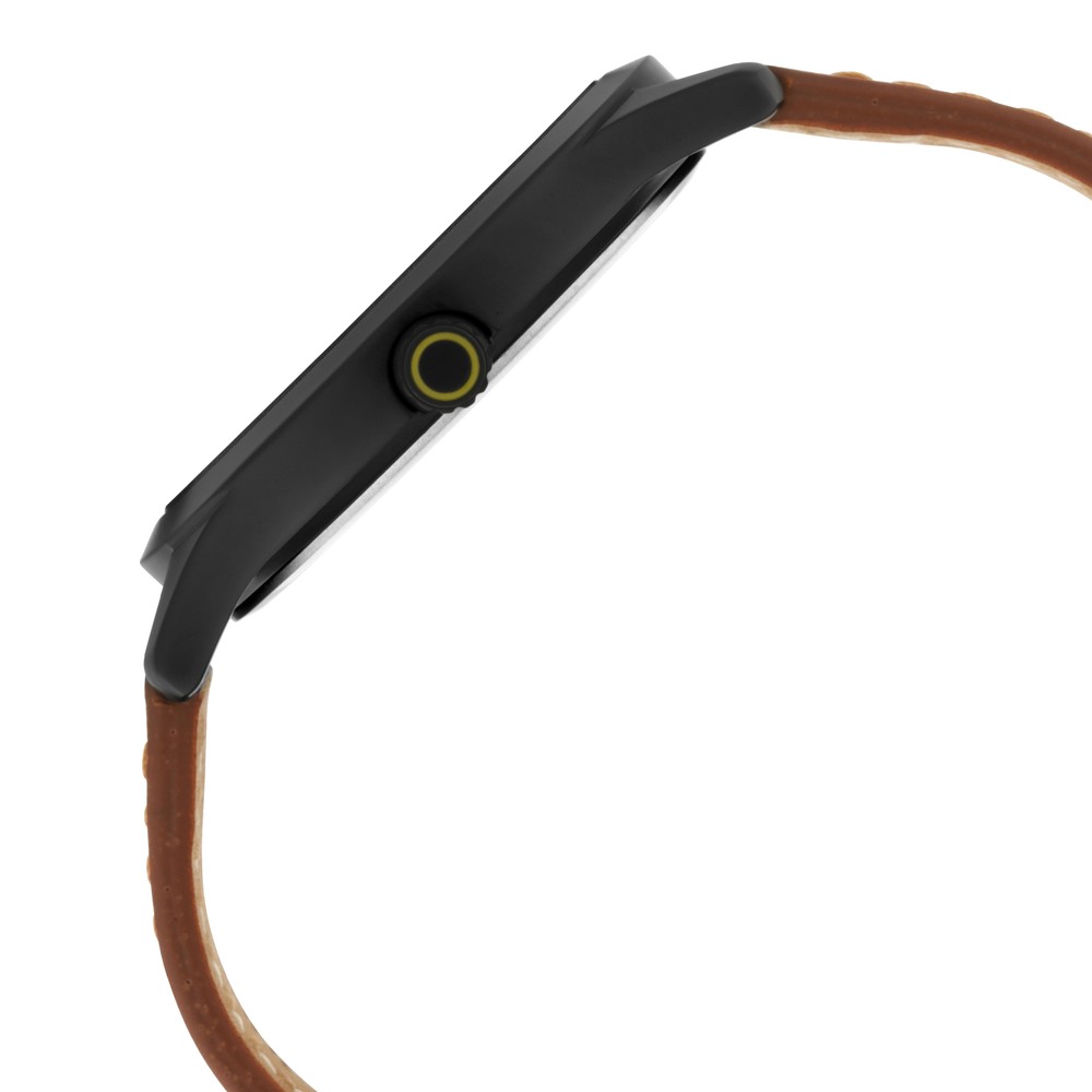 Buy Online Fastrack Gamify Quartz Analog Brown Dial Leather Strap Watch ...
