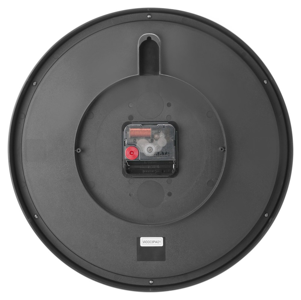 Buy Online Titan Classic Black Wall Clock with Silent Sweep Technology ...